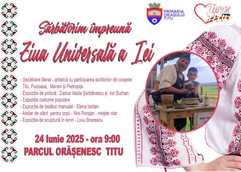 Titu celebrează IA și Drapelul Național- - Dâmboviţa Press