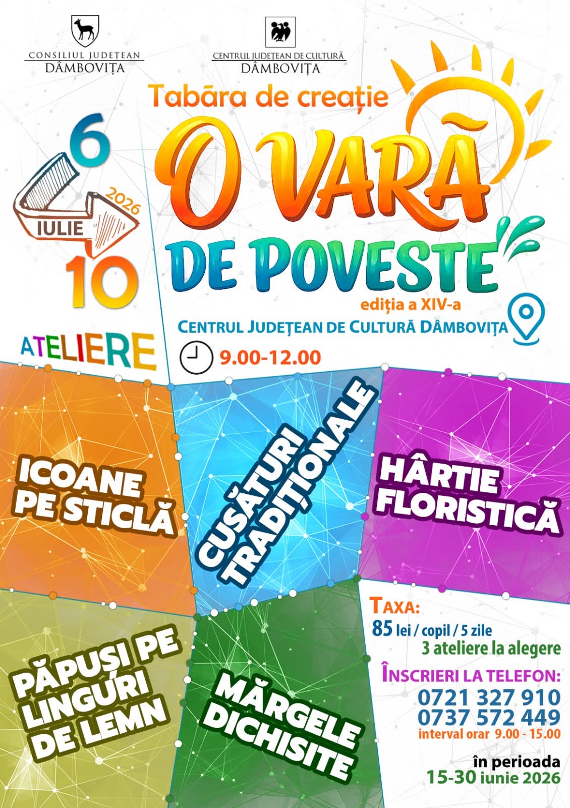 Tabăra de Creație „O vară de poveste” 2026